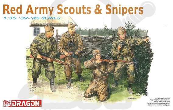 Battle-Models > 1:35 Red Army Scouts & Snipers